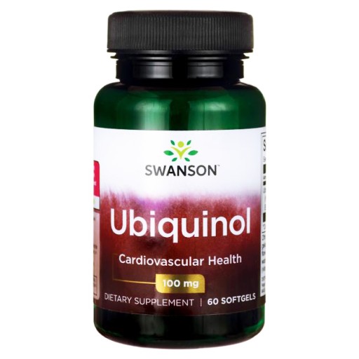 SWANSON Ubiquinol 100mg UBICHINOL Koenzym Q10 60 kapsułek ODPORNOŚĆ skóra (087614023779) • Cena ...