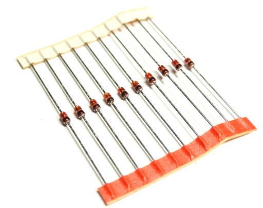 Zenerova Dioda 56V 1.3W DO-41 BZX85C [20ks] #551 za 26.00CZK - Allegro